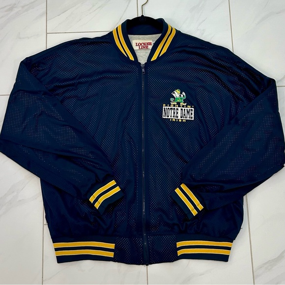 Locker Line | Jackets & Coats | Vintage Notre Dame Jacket | Poshmark